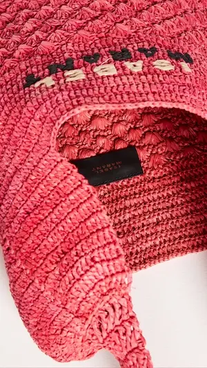 Isabel Marant Étoile Praia Raffia Bag