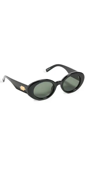 Le Specs Nouveau Vie Sunglasses - Black