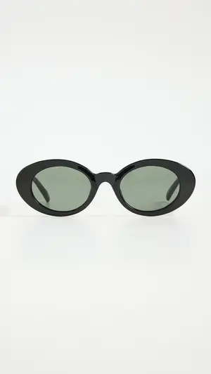 Le Specs Nouveau Vie Sunglasses - Black
