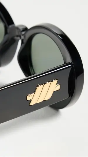 Le Specs Nouveau Vie Sunglasses - Black