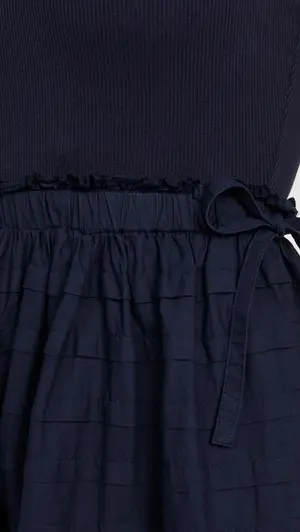 Cinq À Sept Akira Pleated Poplin Dress