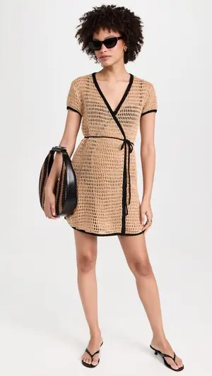 Staud Spritz Dress - Natural
