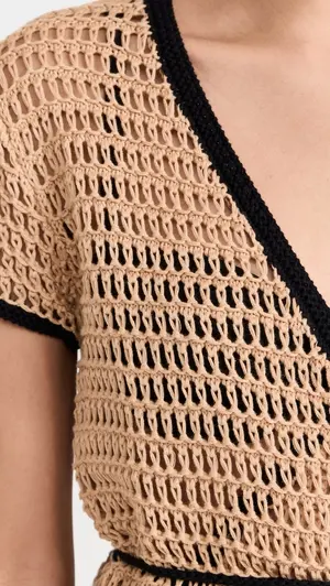Staud Spritz Dress - Natural