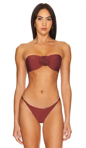 BOAMAR Makis Bikini Top - Brunette