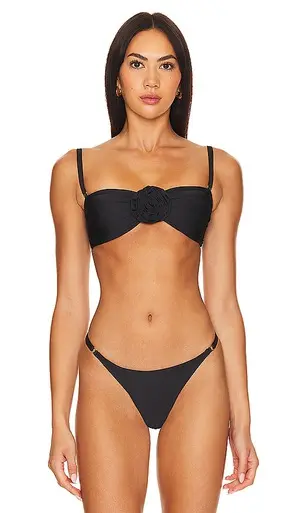 BOAMAR Makis Top With Rosette Embellishment