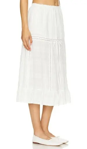 LOBA Valeria Midi Skirt