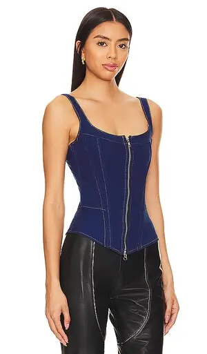 UNDERSTATED LEATHER Chevy Bustier