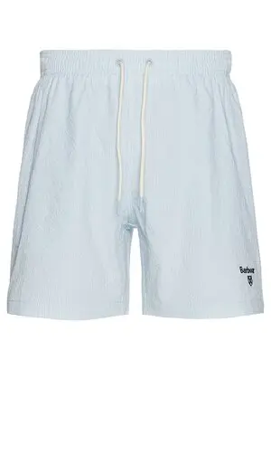 Barbour Somerset Swim Short In Blue - Sky Blue