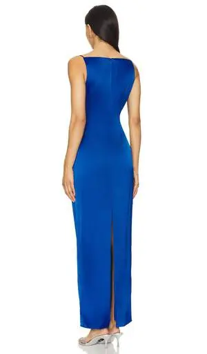 RUMER Oracle Boatneck Gown