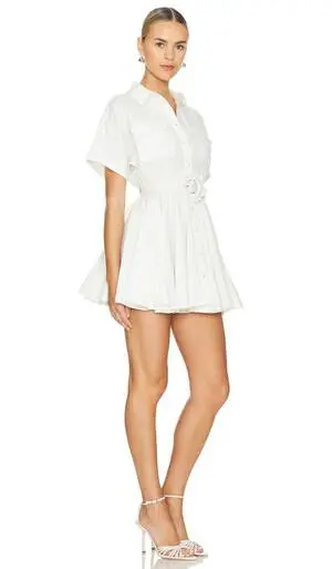 Hemant & Nandita X Belted Mini Dress