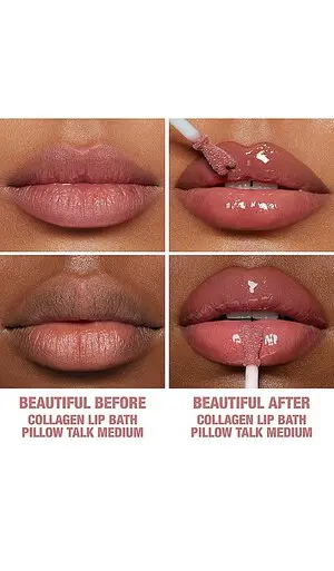 Charlotte Tilbury Collagen Lip Bath - Pillow Talk Medium