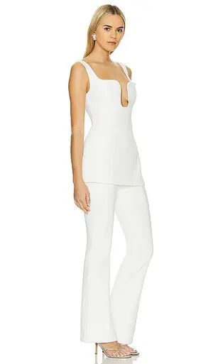 Misha Collection X Belva Jumpsuit - Ivory