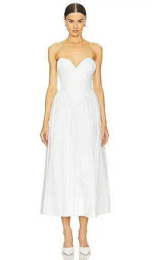 Ronny Kobo Carmine Dress - Optic White