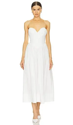 Ronny Kobo Carmine Dress - Optic White