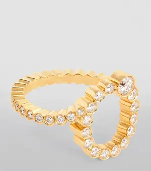 Sophie Bille Brahe Ensemble Initial Ring - Gold