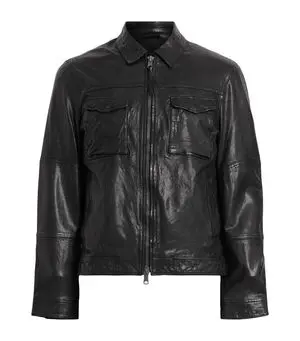 ALLSAINTS Leather Whilby Jacket