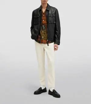 ALLSAINTS Leather Whilby Jacket