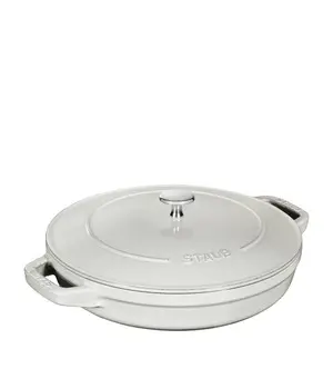 STAUB 3-piece Round Stackable Cocotte Set