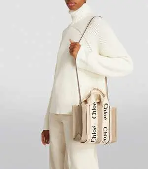 Chloé Small Woody Tote Bag - Pink