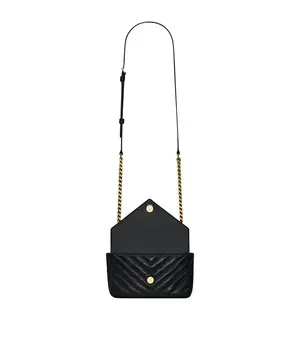 Saint Laurent Collège Mini Shoulder Bag - Black