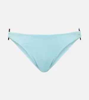 Melissa Odabash Paris Ring-detail Bikini Bottoms - Blue