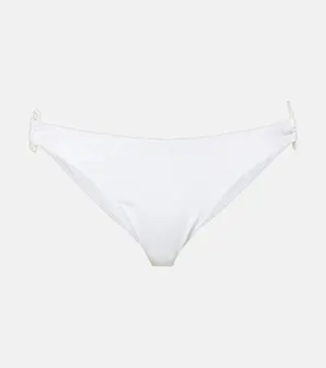 Melissa Odabash Paris Ring-detail Bikini Bottom - White