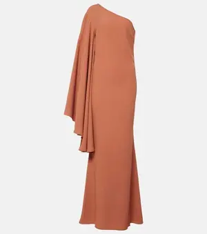 TALLER MARMO Sifnos One-shoulder Gown