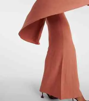TALLER MARMO Sifnos One-shoulder Gown