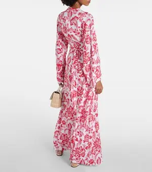 Melissa Odabash Wisdom Floral Wrap Dress