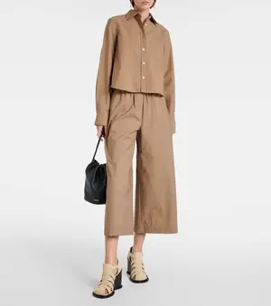 Loewe Campo Suede Wedge Sandals