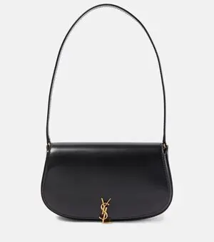 Saint Laurent Voltaire Mini Leather Shoulder Bag - Black