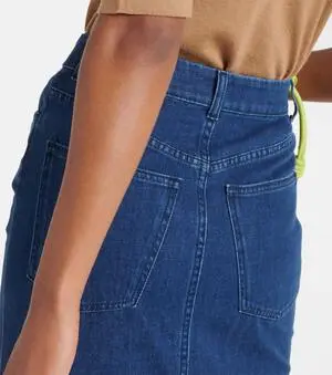 Tove Sera Denim Midi Skirt