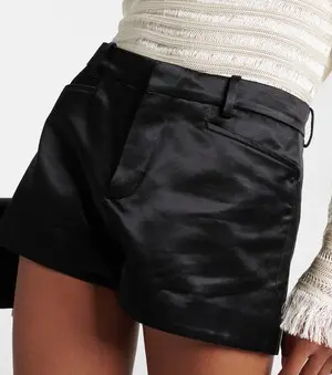 TOM FORD Cotton-blend Shorts - Black