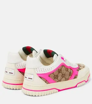 Gucci Re-web Leather Sneakers