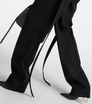 JEAN PAUL GAULTIER Wool Straight Trousers