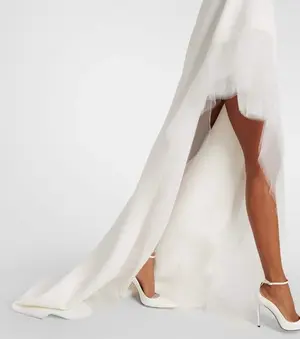 Maticevski Bridal Epitome Tulle-trimmed Gown