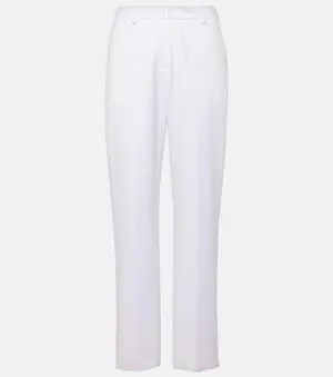 Valentino Garavani Low-rise Slim Fit Cotton Pants