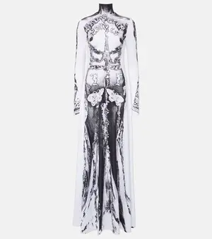 Jean Paul Gaultier Frill Evening Dresses
