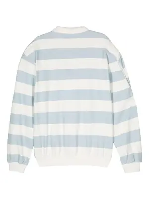 Gcds Striped Jersey Polo Shirt