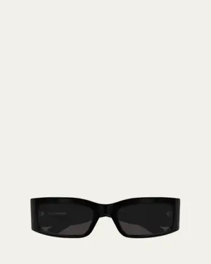 Balenciaga Balenciaga Rectangle Sunglasses Black