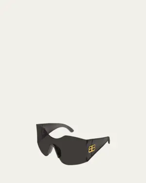 Balenciaga Bb Logo Shield Sunglasses