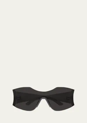 Balenciaga Bb Logo Shield Sunglasses