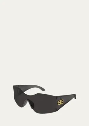 Balenciaga Bb Logo Shield Sunglasses