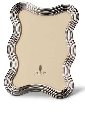 L'Objet Ripple Picture Frame - Silver