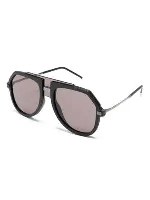Dolce & Gabbana Dg6195 Pilot-frame Sunglasses