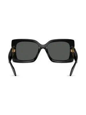Versace Medusa Plaque Oversized Sunglasses