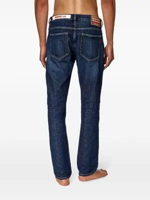 DIESEL® Oves Two-tone Mid-rise Jeans