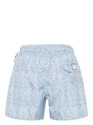 Fedeli Madeira Swim Shorts - Blue