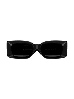 Versace Medusa Plaque Rectangular Sunglasses
