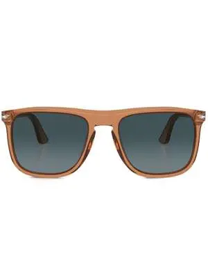 Persol Square Frame Sunglasses - Brown